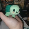 Tiny Turtle Crochet Pattern , Amigurumi Mini Sea Animal Crochet PDF Ebook , Beginners Tiny Small ...