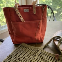 Workshop Apron in Waxed Canvas W/ Removable Leather Strap ARTIFACT Handmade in Omaha, NE - Etsy UK