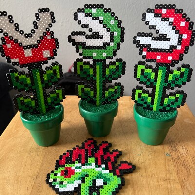 Super Mario World Stand-up Perler Scene Keyhole - Etsy