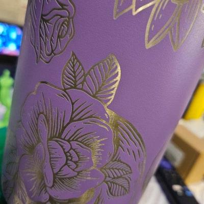90's Throwback Laser Engraved Full Wrap Design for 40oz Tumbler ...