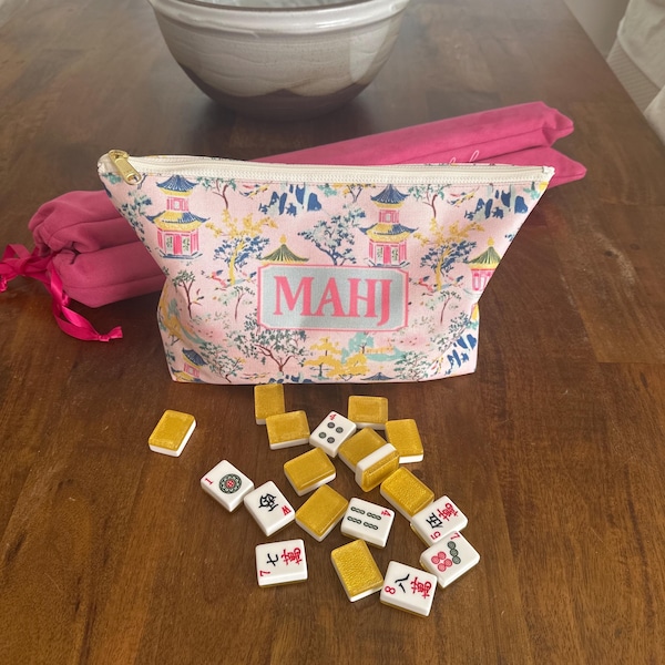 Editable Mahjong Party Invite - Mahjong Invitation Digital Download ...