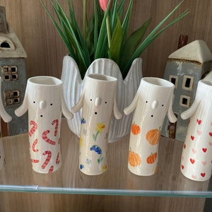 Ceramic Wizard Gnome Handmade Pottery Gnome Unusual Gift Quirky Present ...