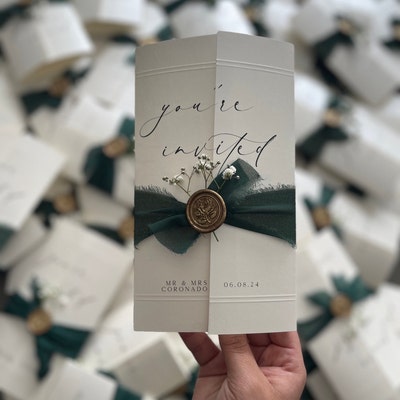 Printable Baby Shower Invitation Template With Light Blue Bow, Elegant ...