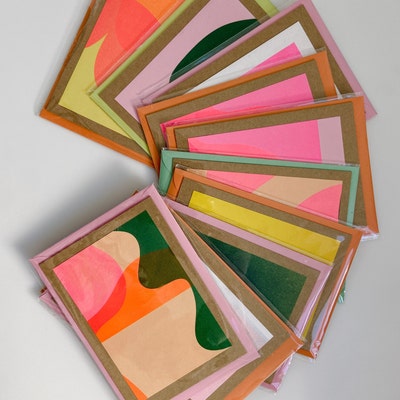 Repeat Floret Green A4 Print / Abstract Riso Print / Recycled Paper ...