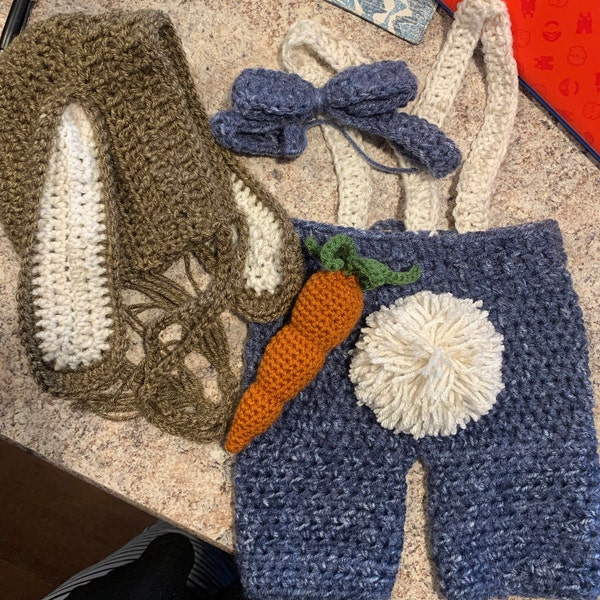 Bunny in Britches Set - Crochet Pattern - Etsy