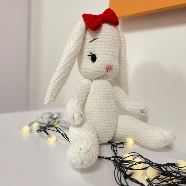 Big Bunny Crochet Pattern, Amigurumi Pattern, Amigurumi Bunny, Crochet ...
