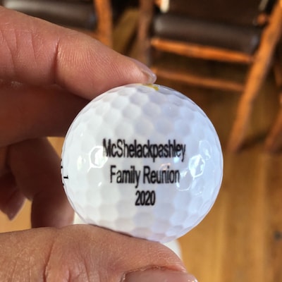 Personalized Golf Ball With Your Text or Image Golf Ball Gift Great for ...