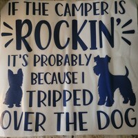 Camper Decal, Travel Trailer Decal, Mountain Camping, Campsite Decal ...