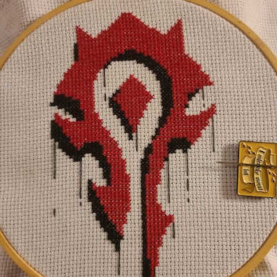 PATTERN PDF Horde Symbol - Etsy