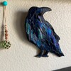 Northern Lights Raven Glass Mosaic - Etsy