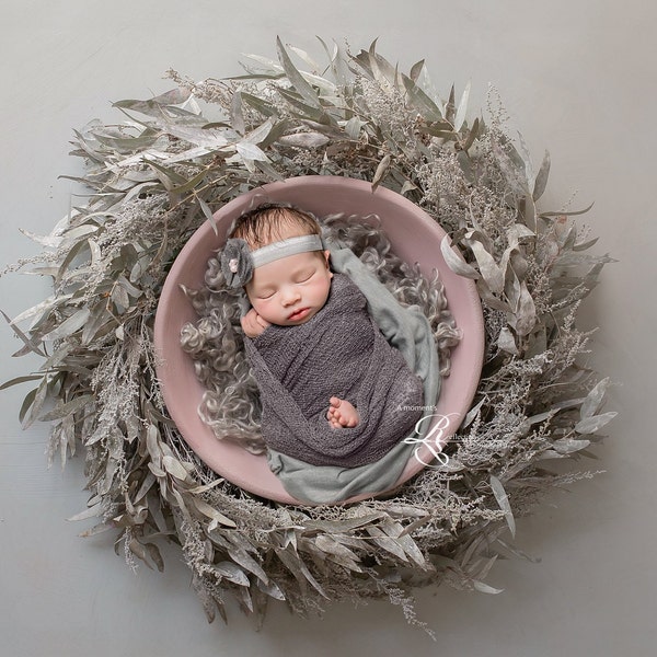 Newborn Digital Bed Background, Newborn Digital Backdrop, Spring ...
