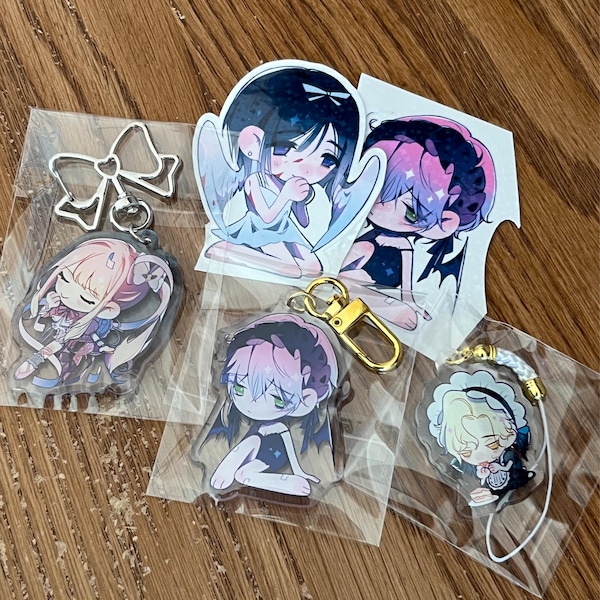 Alien Stage ALANST Maids Angel Devil Mizi Sua Luka [acrylic Keychain ...