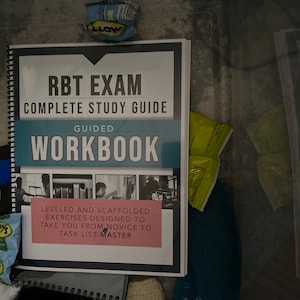 Complete RBT Exam Study Guide RBT Workbook Behavior Technician Flash ...