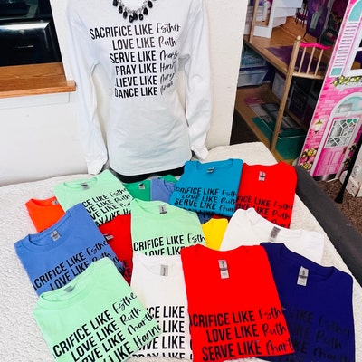 Sacrifice Like Esther Svgwait Like Sarah Svgwomen of the Bible Svgjesus ...