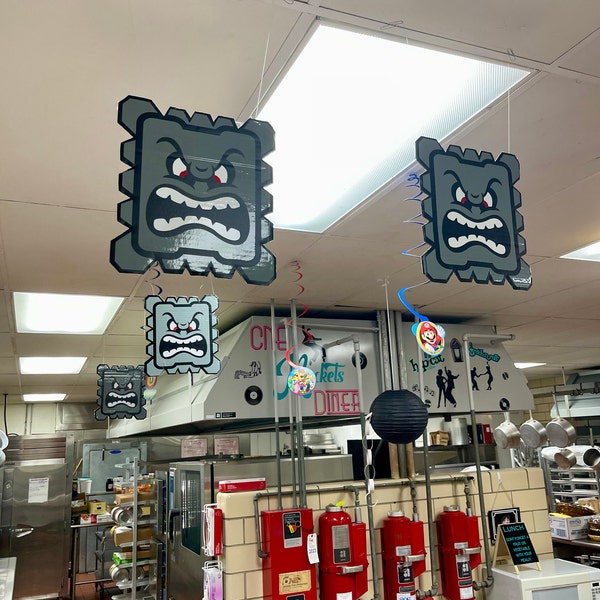 Thwomp- #1 Svg, Png, Pdf, Dxf - Etsy Canada