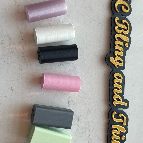 3D Printed Watermark Name for Craft Videos and Businesses- Nameplate ...