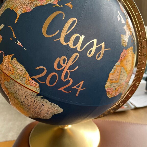 Globe Christmas Ornament, Travel Map Adventure Family Gifts, Custom ...