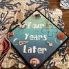 Grad Cap Topper Four Years Later , Graduation Cap Decorations by Tassel ...