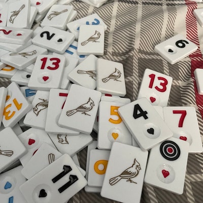 Custom Rummy Tiles Personalized Rumicube Tile Custom Rummikub Tiles ...