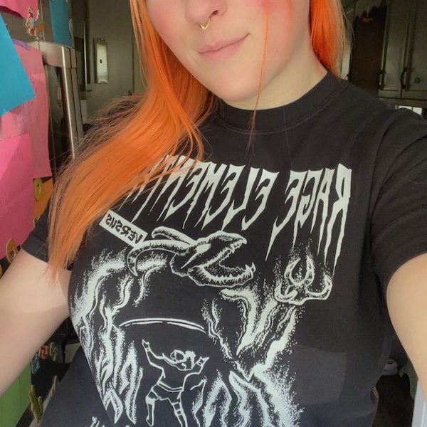 Dungeon Crawler Carl Merch, Rage Elemental, Comfort Colors, Unisex ...