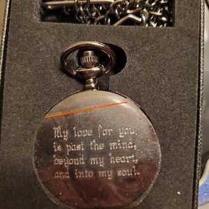 Customized Pocket Watch Best-man, Groomsman Gifts, Best Wedding Favor ...