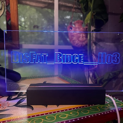 Dj Led Sign, Personalized Dj Gift, Dj Logo Design, Dj Lights, Music ...