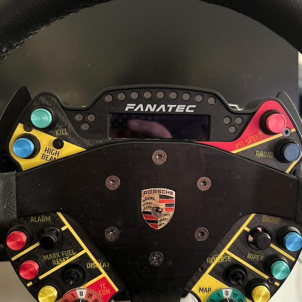 Button Caps for Fanatec Wheels (specialty Colors, Package of 3). - Etsy