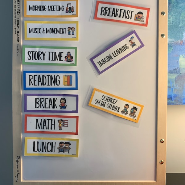 Farmhouse Schedule Cards Bundle 1 | Classroom Decor | Modern Farmhouse ...