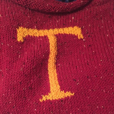 Custom Hand Knit Weasley Sweater - Etsy