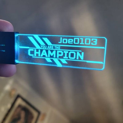 Personalized LED Dog Tag Light up Dog Tag Color Changing - Etsy