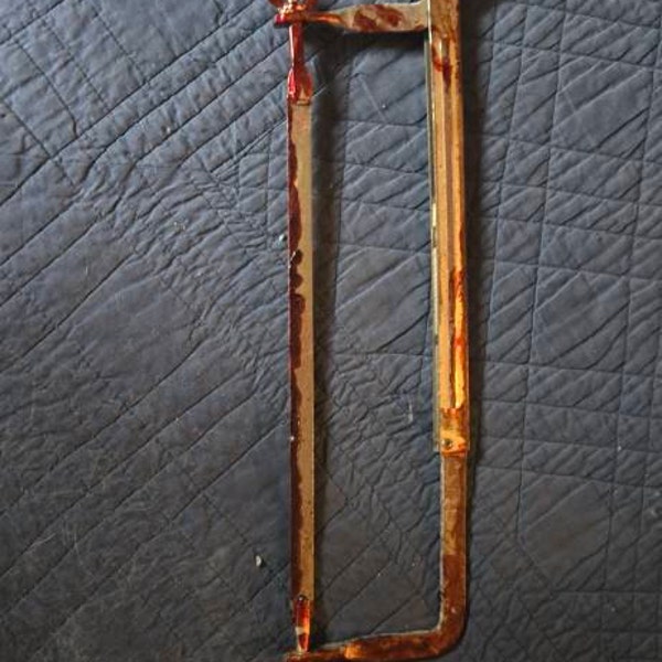 Horror Hacksaw *blood*rust* - Etsy