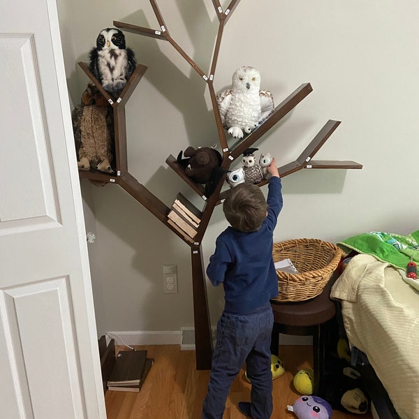 Tree Bookshelf, Tree Bookcases, Rustic Tree Branch Bookshelves, Book ...