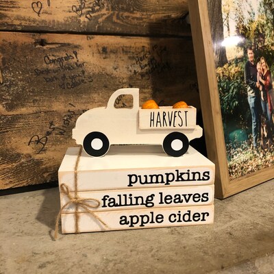 Fall Books Pumpkin Truck Harvest Mini Book Bundle Fall - Etsy