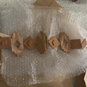 Astra Celestial Clay Wall Hanging Sun Moon & Star Wall Decor Natural ...