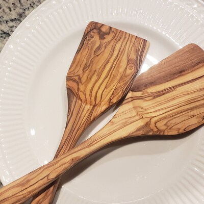 Olive Wood Tasting Spoon - Etsy