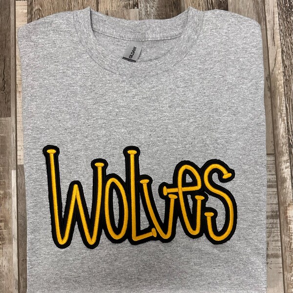 Wolves 3D Puff Machine Embroidery Design - Etsy
