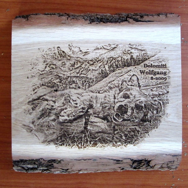 Custom Handmade Landscape Wood Burning,personalized City Landscape ...