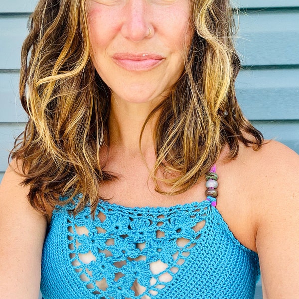 Pdf-file for Crochet PATTERN, Wandering Jane Jacket, 5 Different Sizes ...