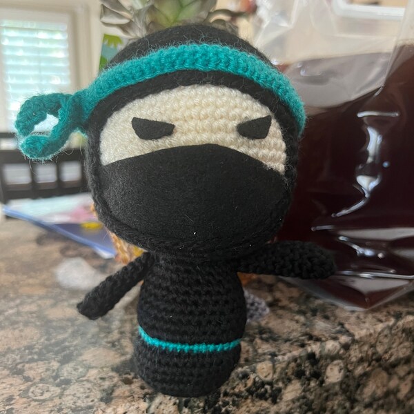 Ninja Crochet Pattern - Etsy