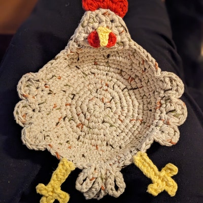Pattern-crochet Chicken Bowl Cozy - Etsy