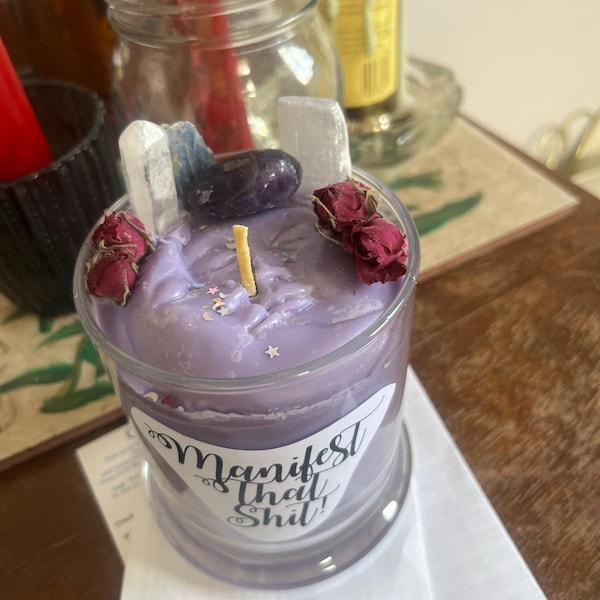 Manifestation Candle, Manifestation Spell, Manifestation Ritual, Law of ...