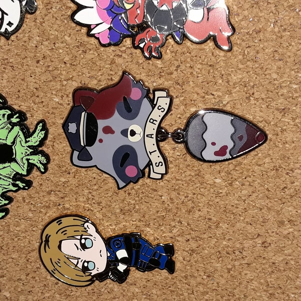 RESIDENT EVIL Raccoon City Rpd Enamel Pins 1/2 - Etsy