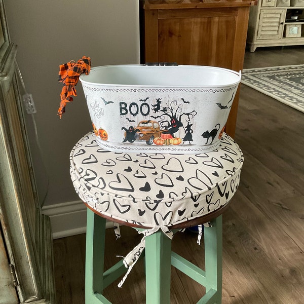 Gingerbread Tea Set Kitchen Decor Hand Painted Vintage Silver Plate Tea ...