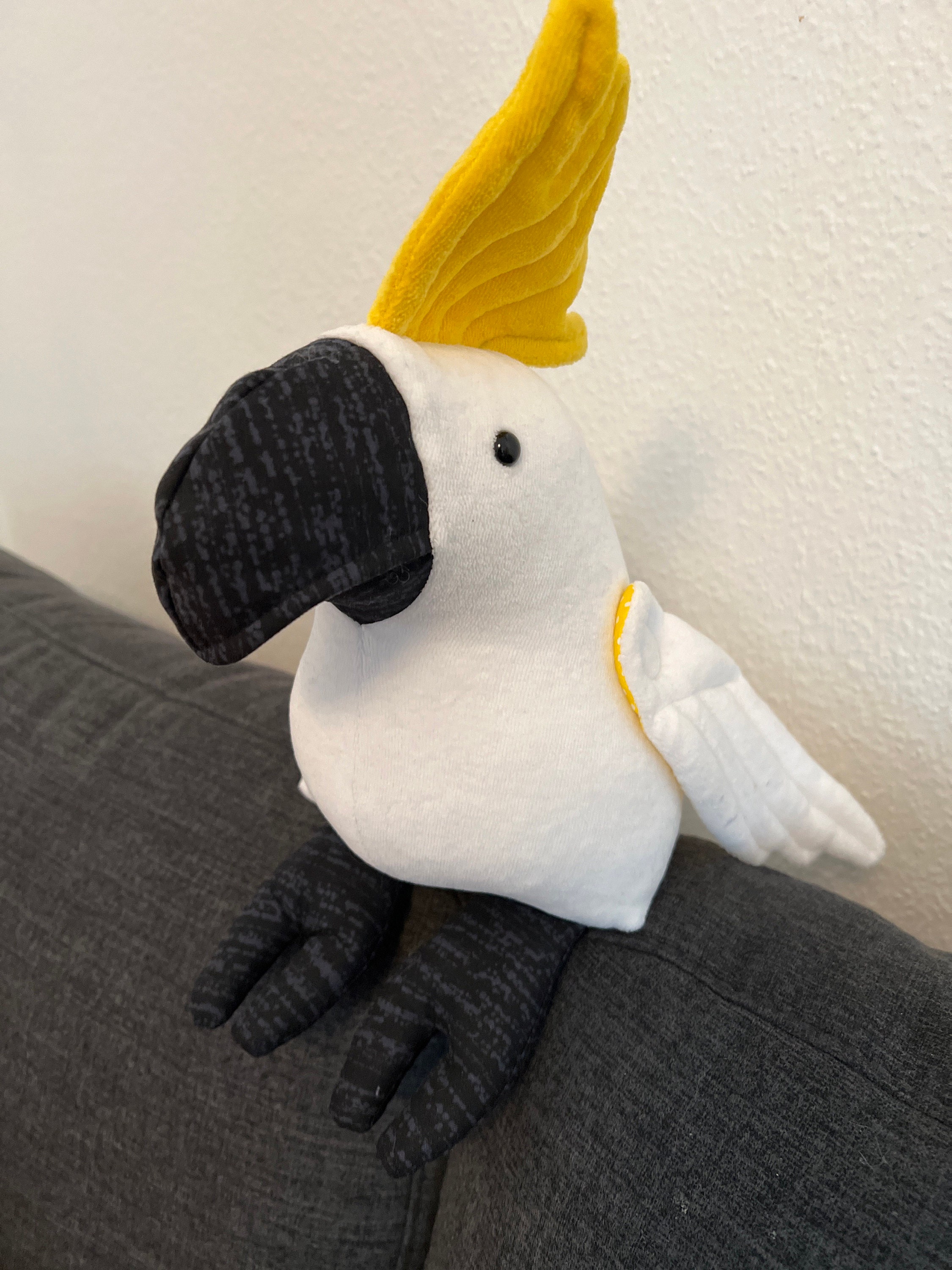 Toys & Games Stuffed Animals & Plushies sulphur crested cockatoo ...