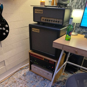 8U Studio Rack 15 Depth Solid Wood Customizable - Etsy