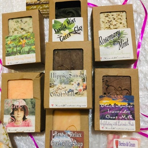 SAVE ON 7 Soaps Large Full Size Handmade Soap Bar Deal Over 60 ...