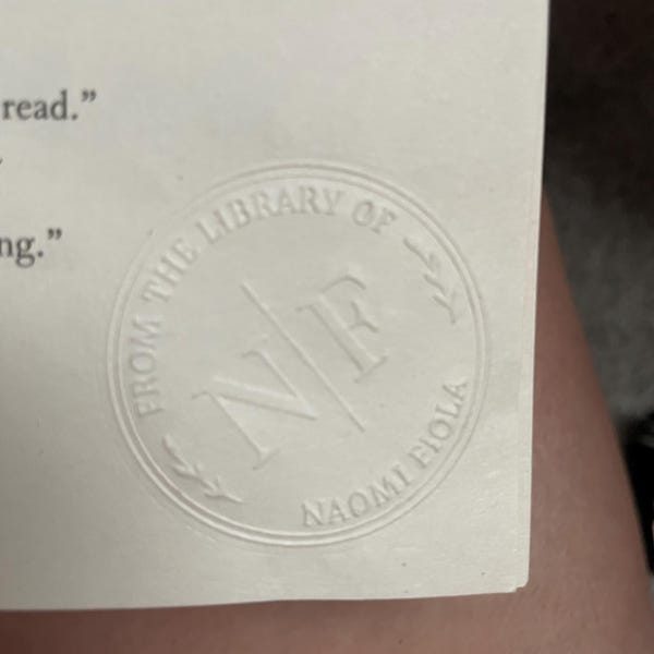 Book Embosser Modern - Embosser From the Library of - This Book Belongs ...