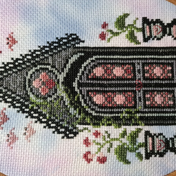 Valloween Rot With Me - Gothic Cross Stitch Pattern - Instant Download ...