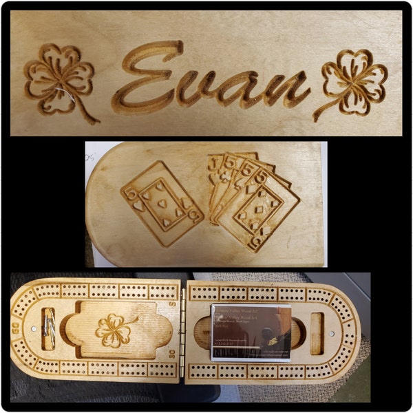 A Custom Cribbage Board for That Guy With the Handlebar Mustache in ...