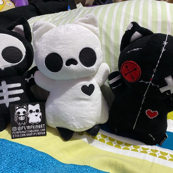 Spooky Gumball Machine Shaker Keychain Cat Bat Gumball Candy Machine ...